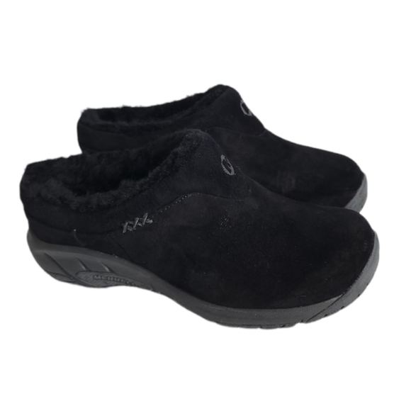 Merrell | Shoes | Merrell Suede Clogs Womans Encore Ice Slipon Clogs ...